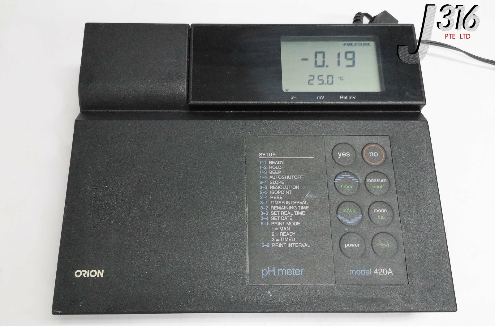 Orion 420A Ph Meter With Beckman S512a Probe for sale online | eBay