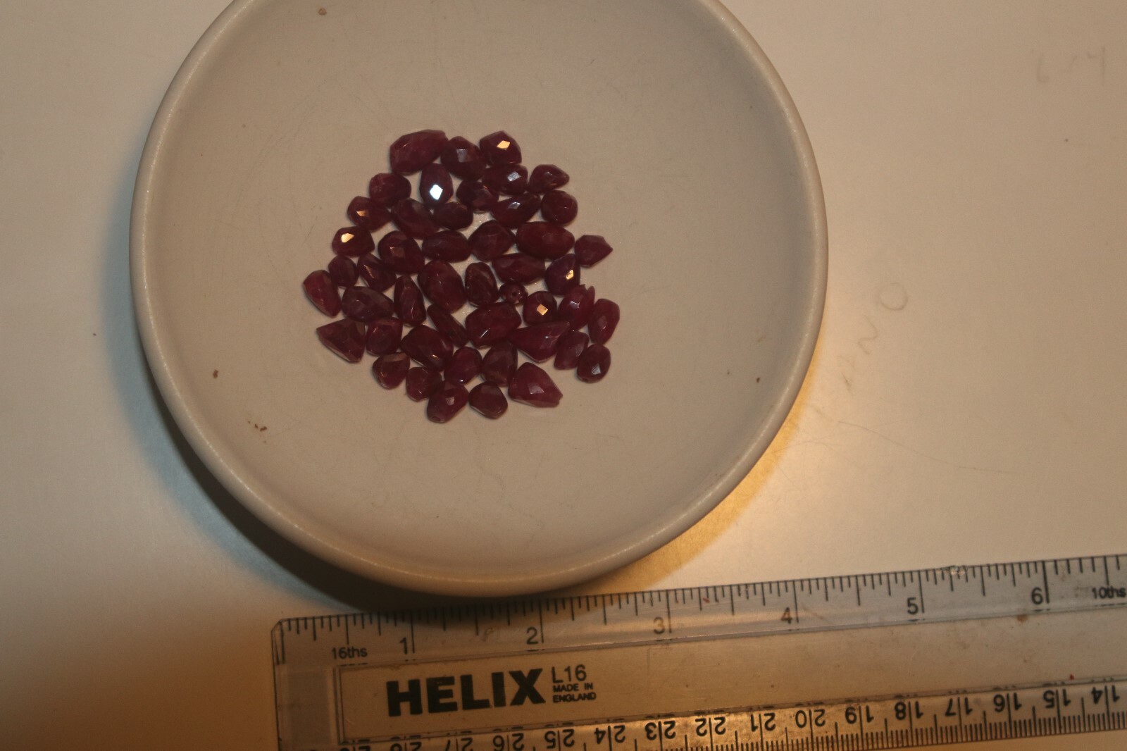 Ruby Opaque Chips Lot sb4 | eBay