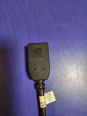 NVIDIA Mini DisplayPort Male to DisplayPort Female Adapter 030-0415 | eBay