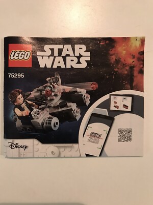 LEGO STAR WARS DISNEY INSTRUCTION MANUAL ONLY NO LEGOS 75295 | eBay