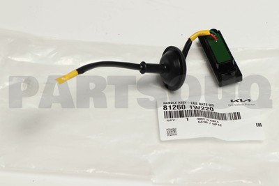 812601W220 Genuine Hyundai / KIA HANDLE ASSY-TAIL GATE O/S | eBay