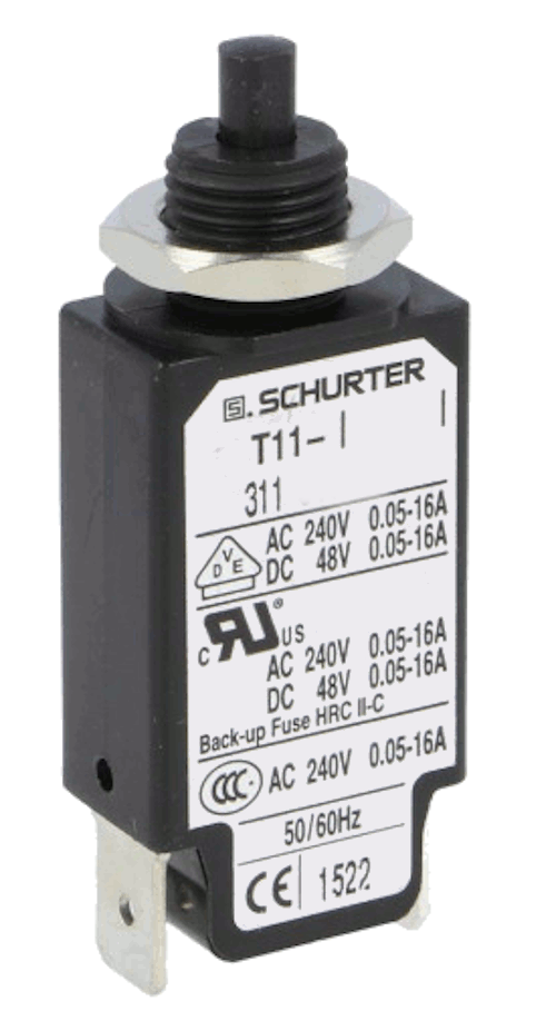 Schurter Geräteschutzschalter Circuit Breaker T11-311-12A 4400.0279 #BP ...