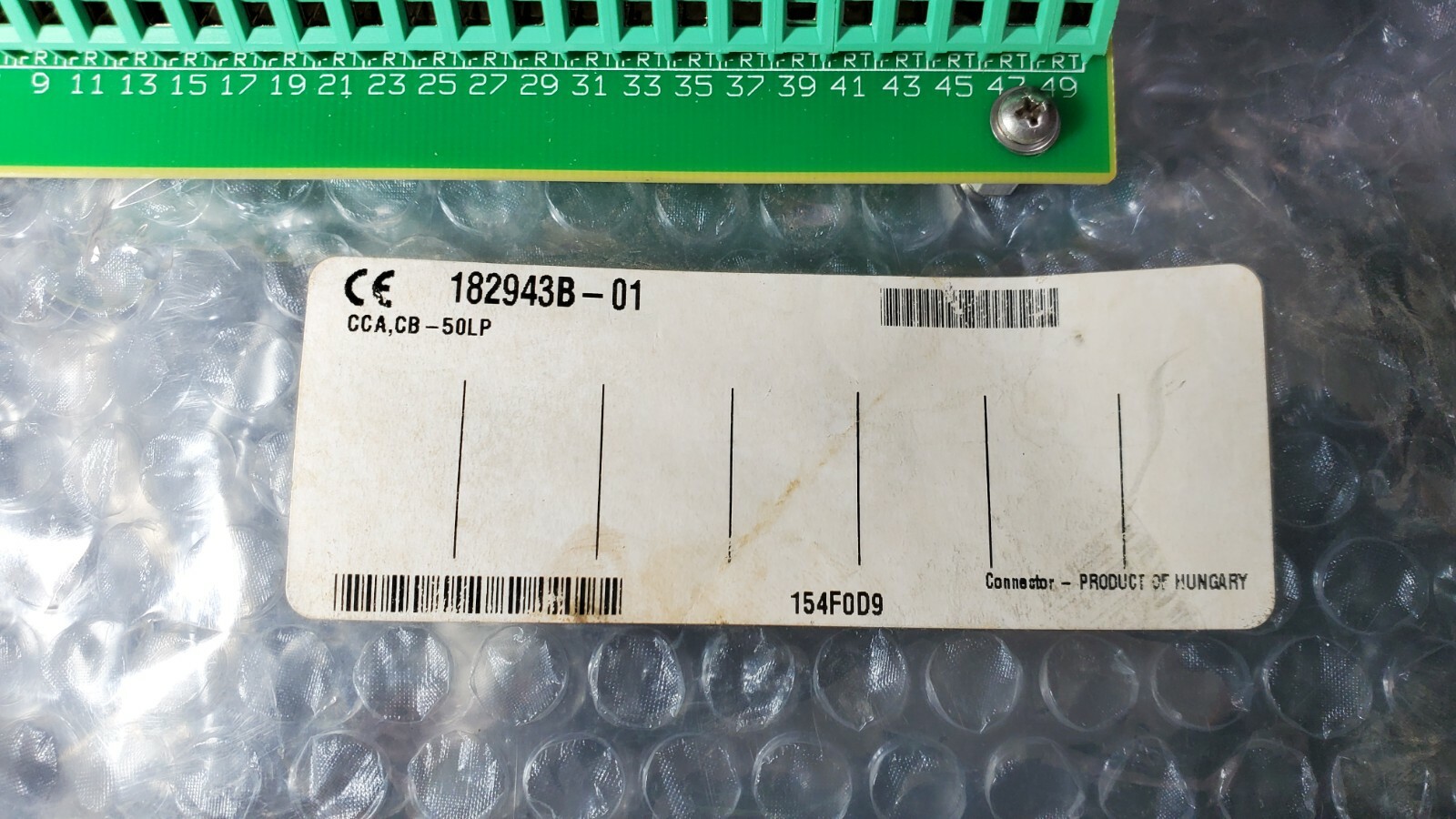 NEW National Instruments CB-50LP Input / Output Connector ~ 182943B-01 ...