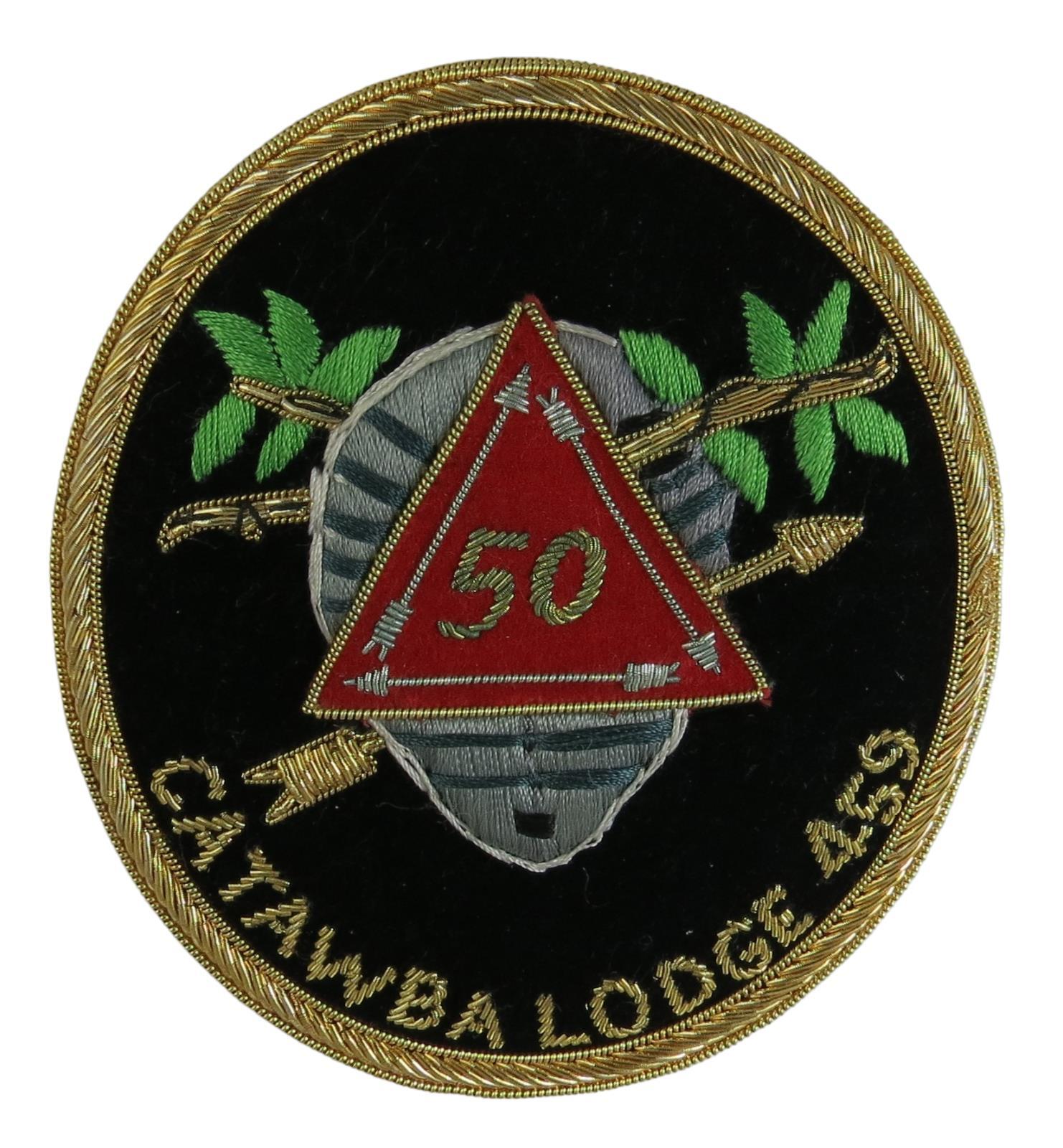 Catawba Lodge 459 Mecklenburg County NC 50th Bullion GMY Bdr (459-076 ...