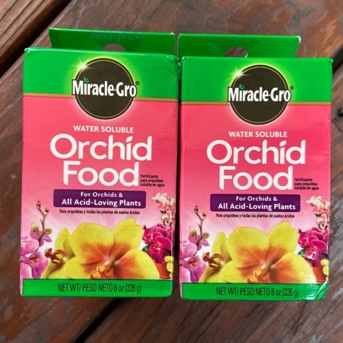 Miracle Gro Orchid Food Powder Lot Of 2 New in Box 73561001991 | eBay