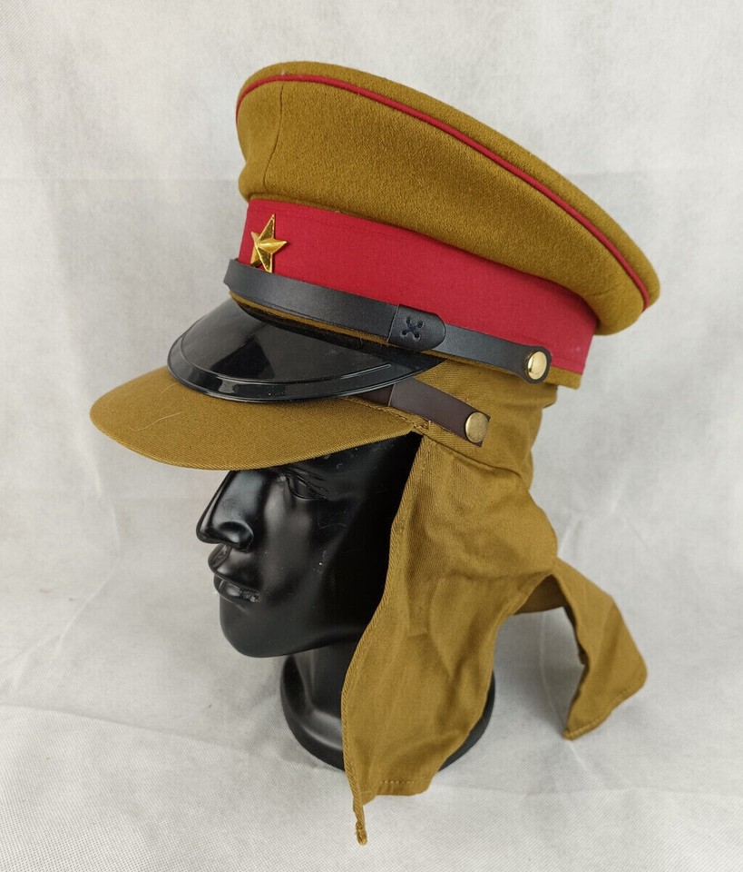 REPRO suit WW2 JAPANESE ARMY OFFICER'S WOOL VISOR HAT & SOLDIERS CAP ...
