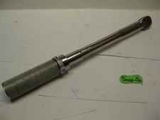 Snap-on Digital Electrotork II QCE225A Torque Wrench w/case 3/8" drive ...