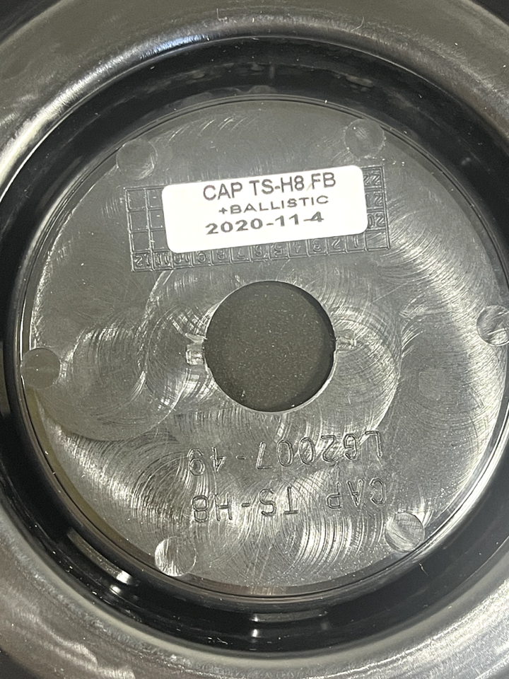 Ballistic Off Road Matte Black Wheel Rim Center Cap CAP TS-H8 (4 CAPS ...