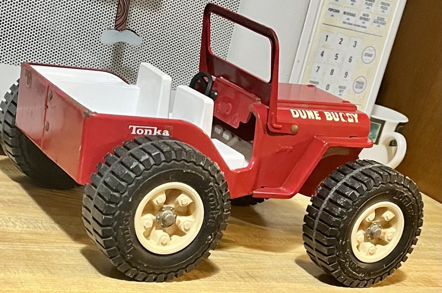 Vintage 1970’s Tonka Pressed Steel Red Big Wheel Dune Buggy Jeep | eBay