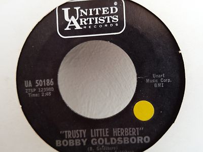 BOBBY GOLDSBORO Trusty little herbert / three in the morning UA 50186 ...