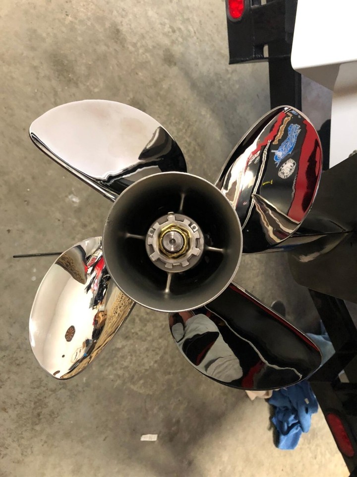 14.25x17 Stainless Boat propeller fit Mercury/Mercruiser 135-300hp ...