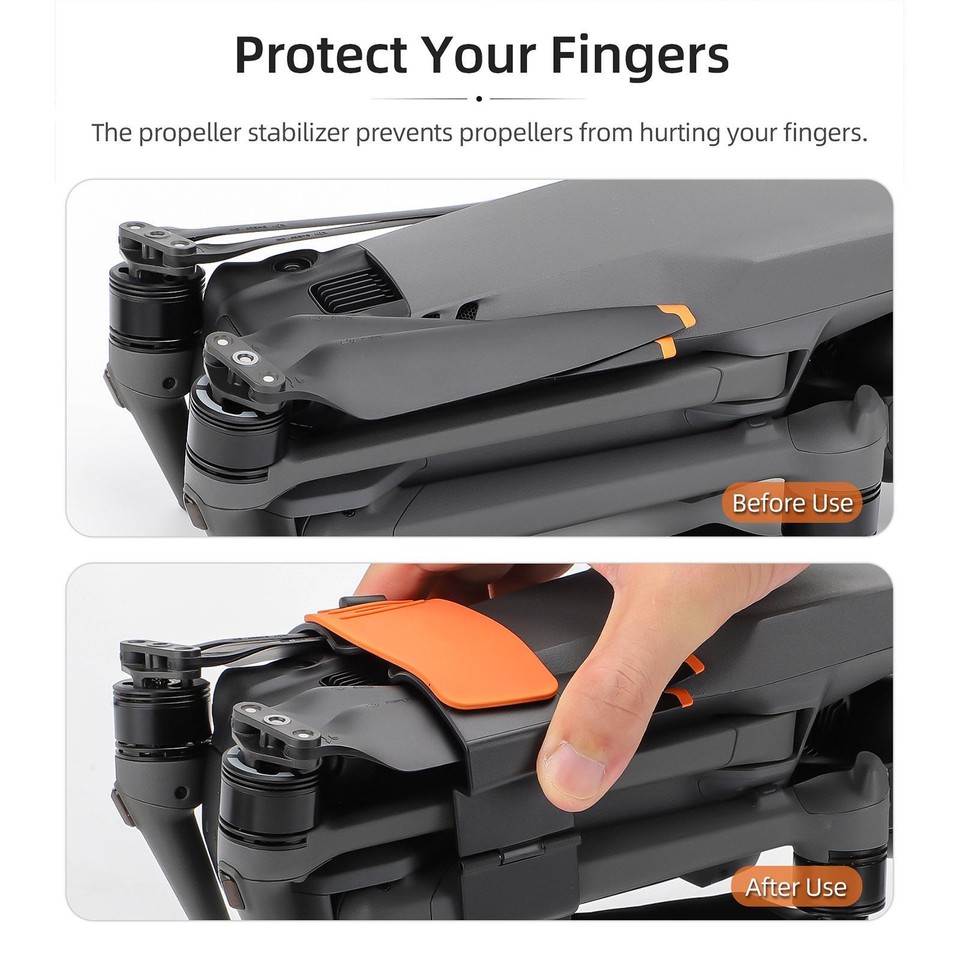 Foldable Soft Silicone Propeller Holder Strap For DJI Mavic 3/Mavic 3 ...