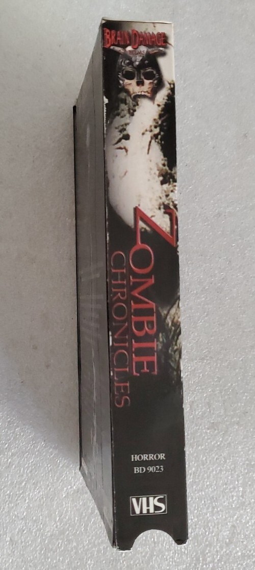 Zombie Chronicles Very RARE HTF Obscure VHS Horror Anthology Brain ...
