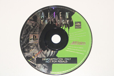 Alien Trilogy / PS1 / Sony / PAL / FR / Promo | eBay