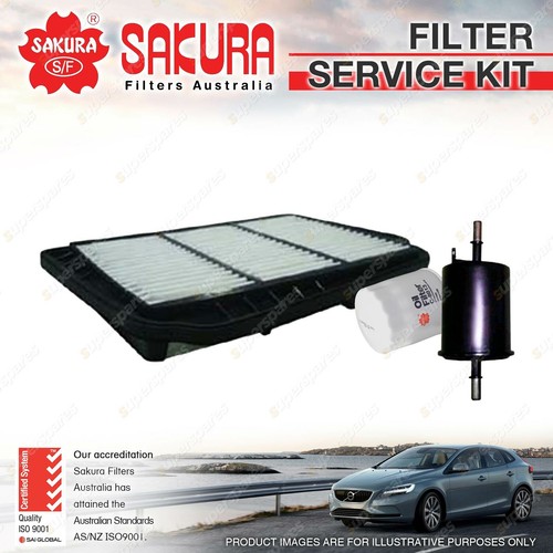 Sakura Oil Air Fuel Filter Service Kit for Holden Viva JF 1.8L 16V ...
