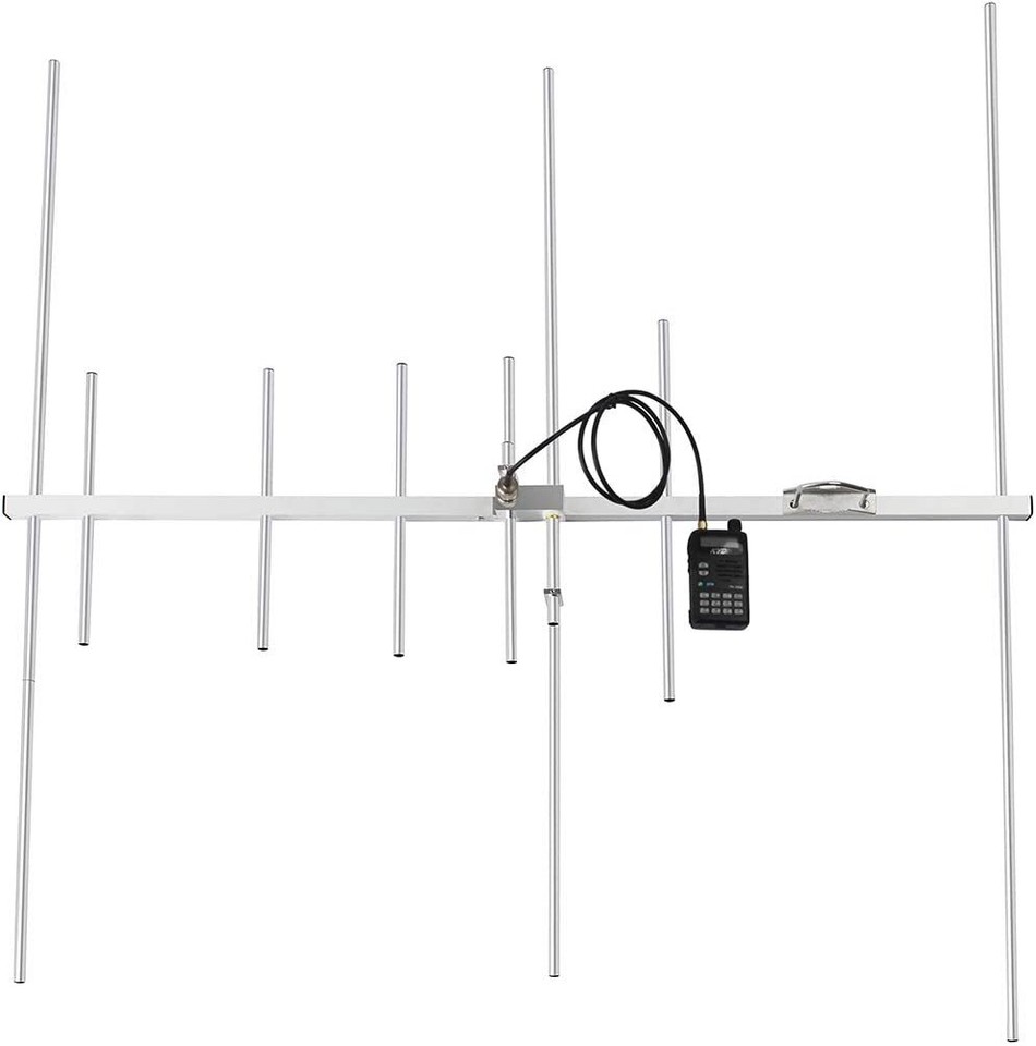 Yagi Antenna Dual Bands High Gain 8 Elements Repeater Radio HT Scanner ...