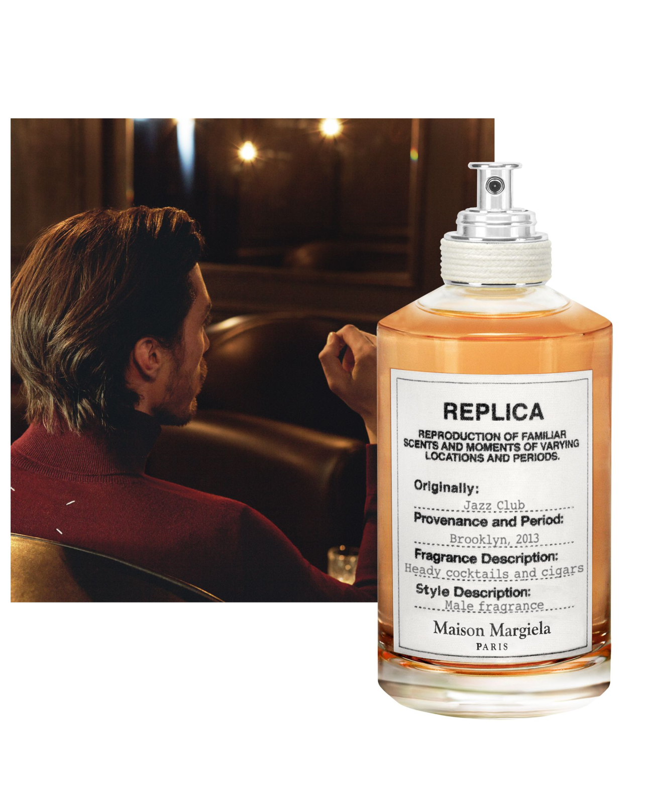 Replica Jazz Club by Maison Margiela 3.4 oz EDT Cologne for Men New In ...