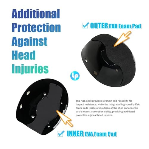 Lucent Path Black Baseball Bump Cap Safety Helmet Comfortable Stylish Design | eBay