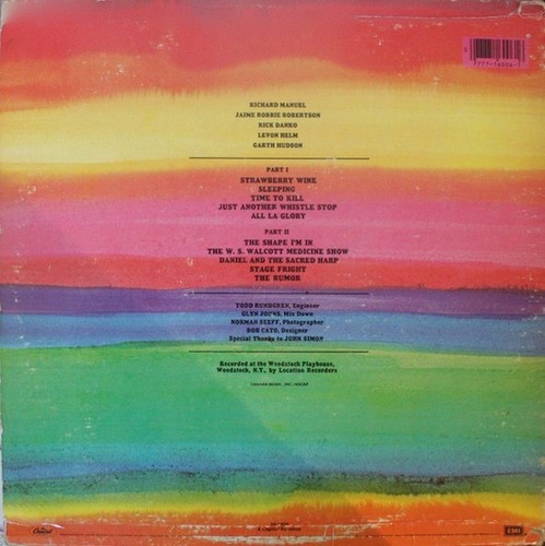 The Band - Stage Fright - LP, Album, RE, Jac - Mint (M) | eBay