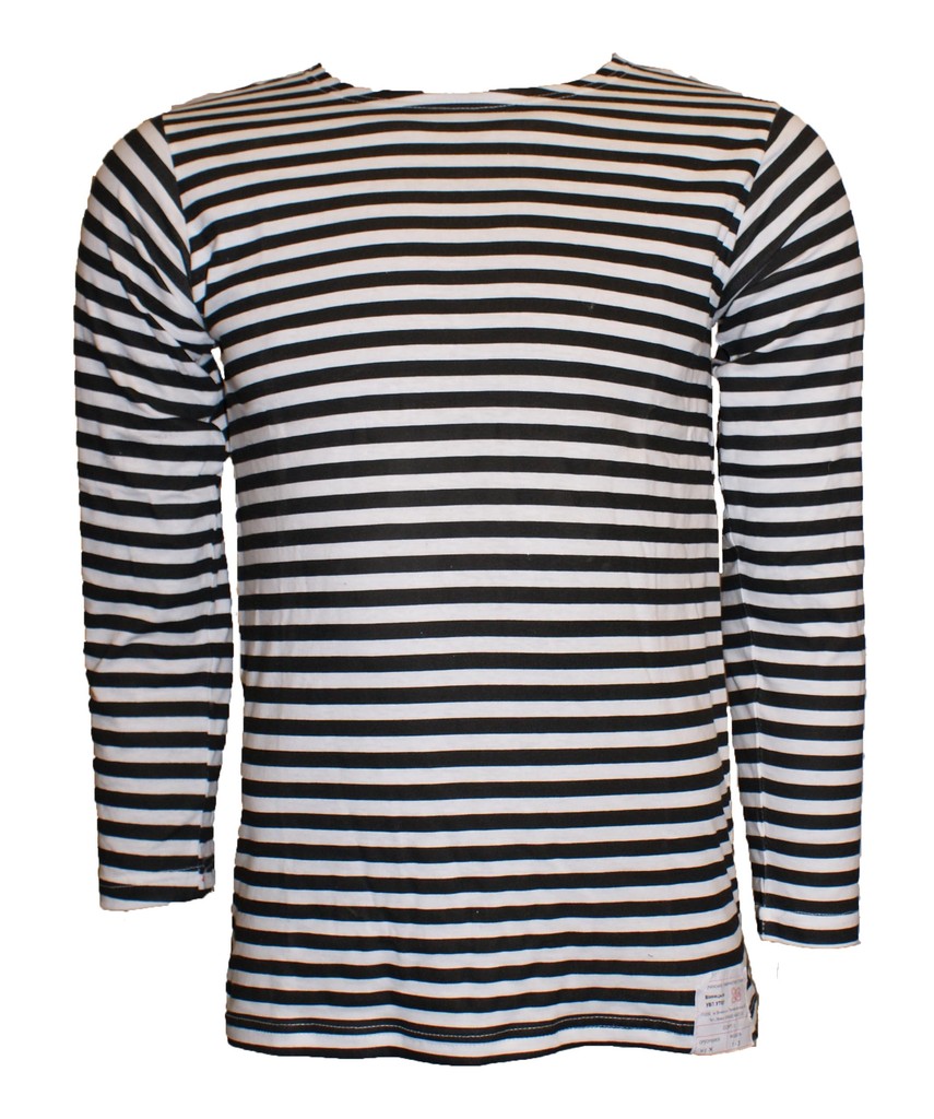 Sailor Top Russian Telnyashka Style Navy Striped Long Sleeve T Shirt ...