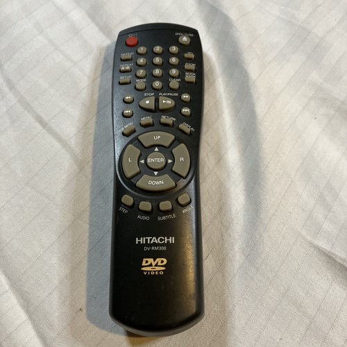 Hitachi Genuine DVD Player Remote Control DV-RM300 Tested | eBay