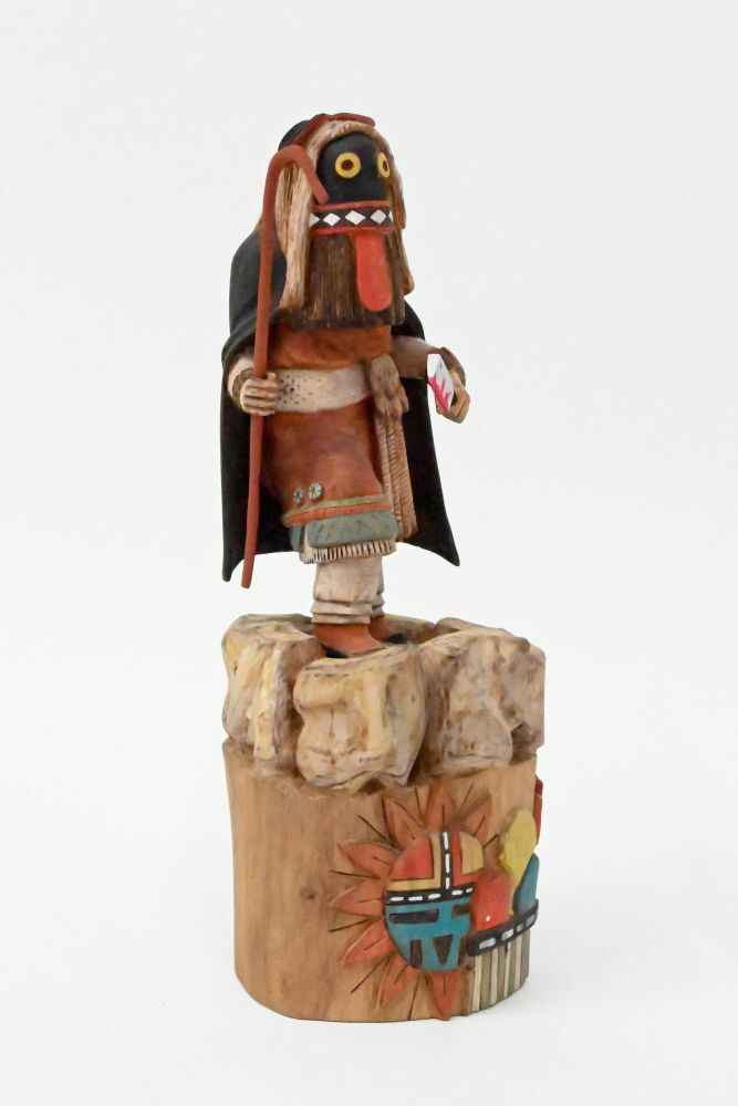 Hopi Black Ogre-Woman "Soyoko'" by R. Seckletstewa | eBay