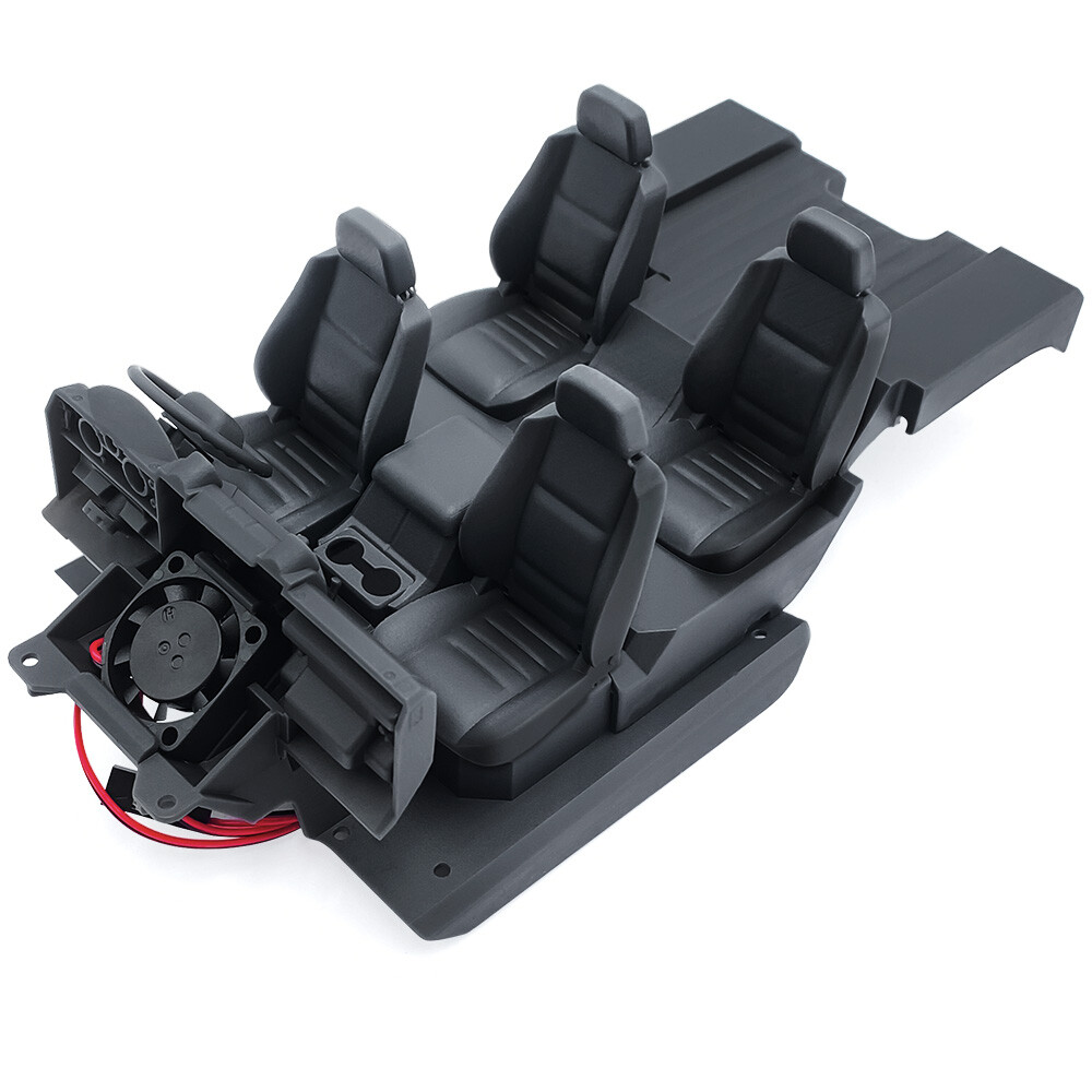 Plastic RC Crawler Interior DIY Cab Seat Kit for 1/18 TRX4M Bronco ...
