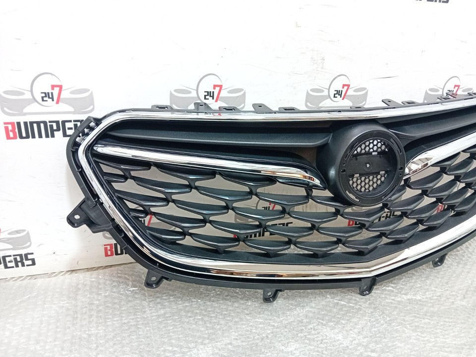 VAUXHALL MOKKA X 2017-2020 FACELIFT FRONT BUMPER TOP GRILL + CHROMES ...