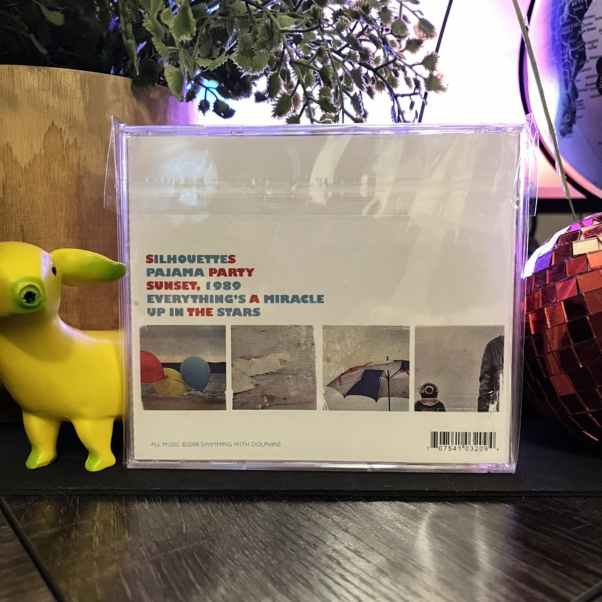 Swimming With Dolphins Ambient Blue