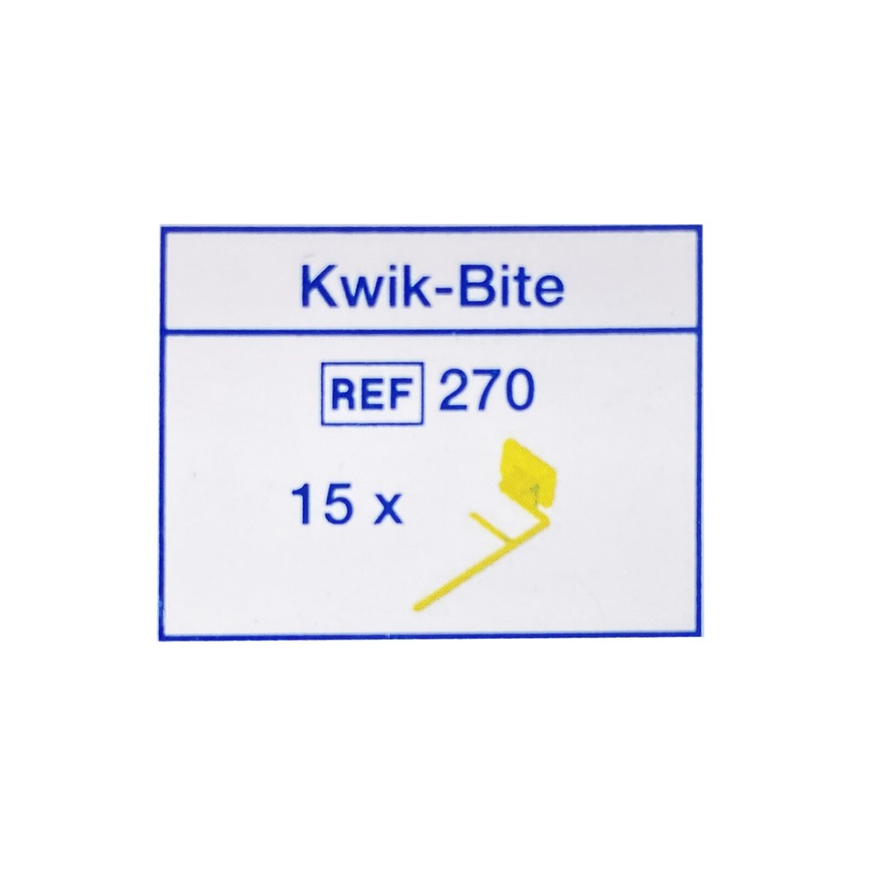 15 Pcs Dental X-Ray Holders For Horizontal Bite Wings Kwik-Bite Ref ...