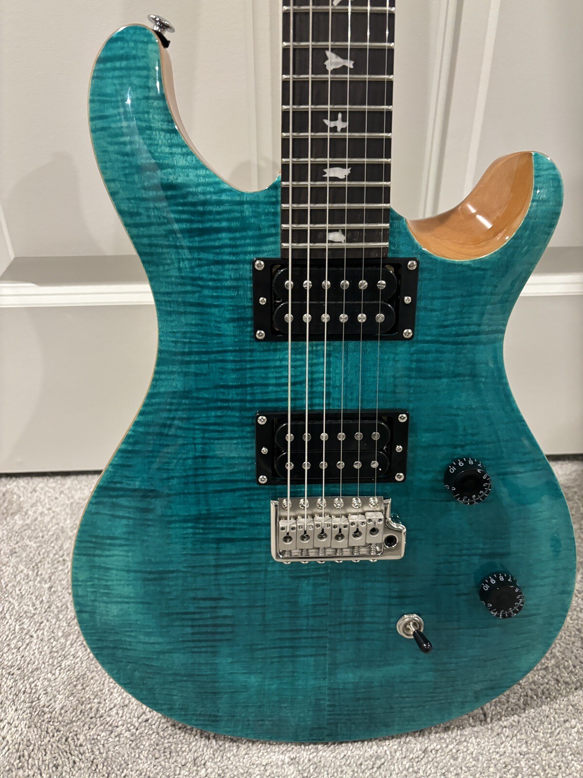 PRS SE CE24 Electric Guitar Turquoise With Gig Bag | eBay