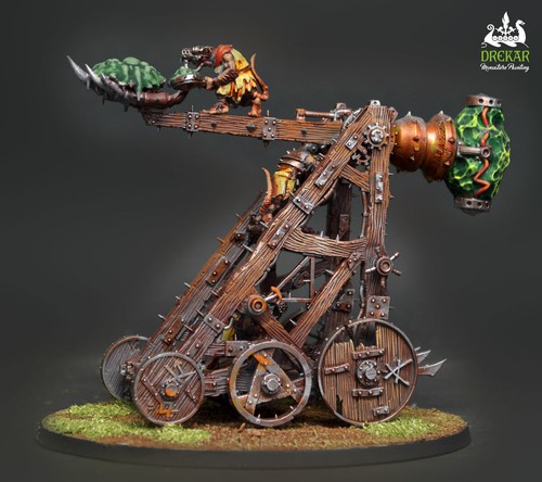 Plagueclaw Catapult Skaven Age of sigmar warhammer ** COMMISSION ...