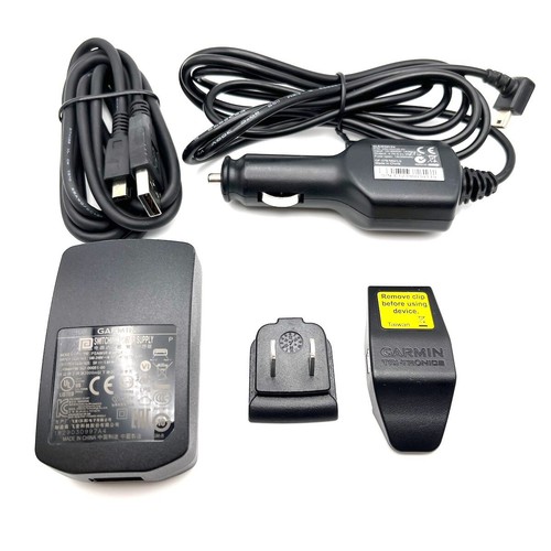 Charging KIT AC 220V DC 12V with clip for Garmin TT10 TT15 T5 T5x TT 15 ...