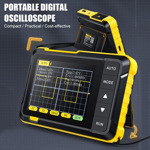 FNIRSI-DSO152 Handheld Small Oscilloscope Type C Portable Digital ...