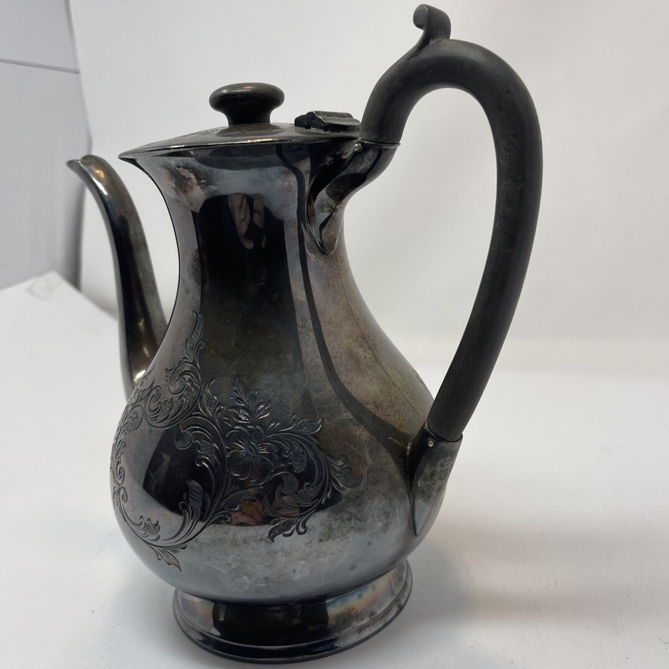 Vintage Harrison Bros Howson Silverplated Alpha Teapot | eBay