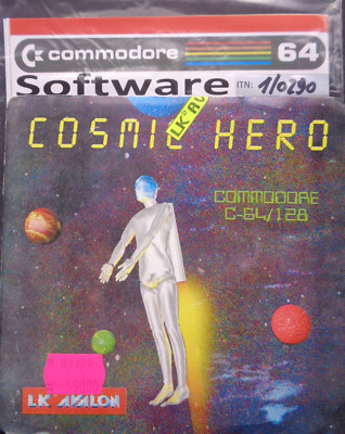 COMMODORE 64/128 -- COSMIC HERO (LK AVALON - DISK) | eBay