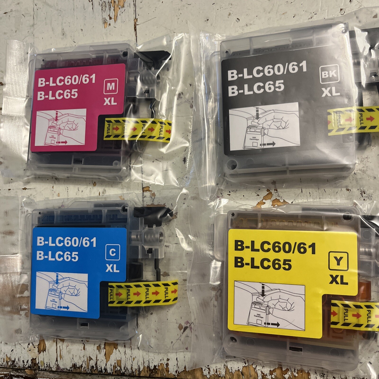 Brother Printer Compatible Ink Cartridges B-LC 60/61 B-LC65 sealed Lot ...