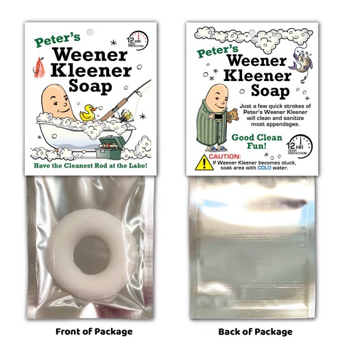 2x Fishing Weener Cleaner Soap Willy Weiner JOKE GAG GIFT Party Adult ...