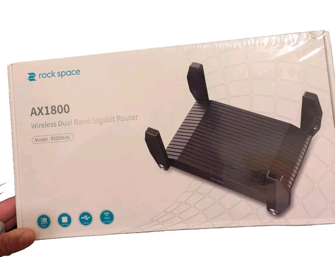 Rock Space AX1800 Dual-Band Gigabit Smart | Grelly USA