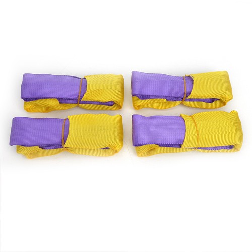 4PCS Truck Car Tire Wheel Link Straps Trailer Recovery Ratchet Tie Down ...