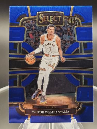 2023-24 Panini Select Victor Wemby Wembanyama Concourse Rookie Blue | eBay