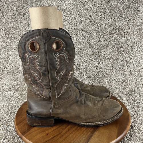 Dan Post Mens Size 15 EW Abram Square Soft Toe Cowboy Western Work ...