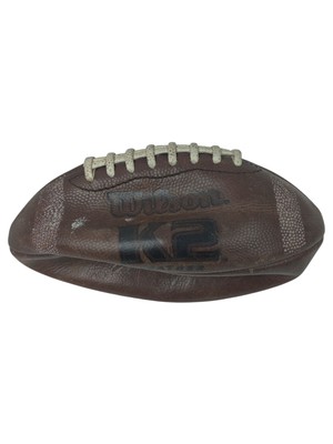Vintage Wilson K2 Pee Wee Full Grain Leather Deflated Football | eBay