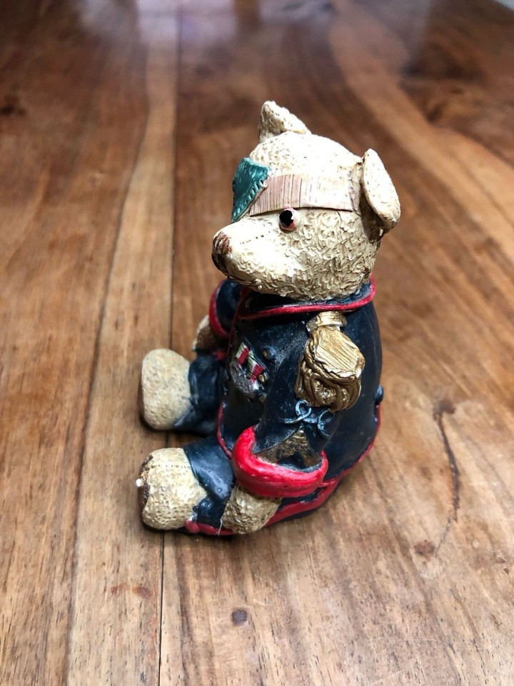 Peter Fagan's Teddy Bear Collection Captain Arthur Crown Bear Figure | eBay