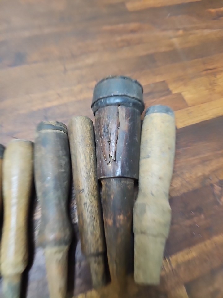 K703- Antique Wood Chisel Handles | eBay