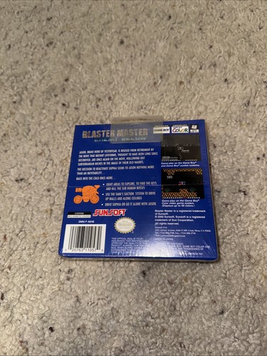 Nintendo Gameboy Color GBC Blaster Master Factory Sealed Brand New | eBay