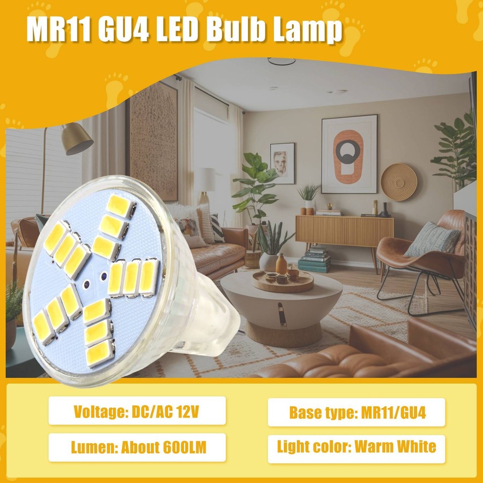 3W MR11 GU4 250LM LED Bulb Lamp 15 5630SMD Warm White Light I3E92820 | eBay