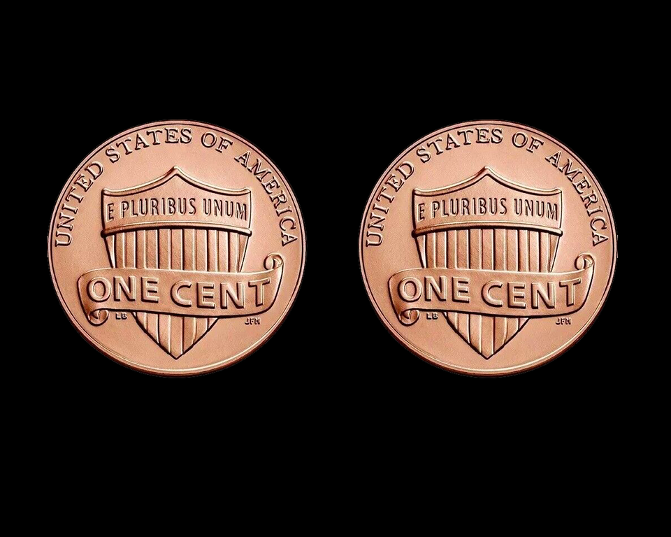 2025 P and D Lincoln Shield Pennies, (2) Coin set from Uncirculated ...