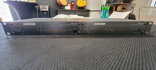 Shure DFR11EQ Digital EQ + Feedback Reducer & UA507 Dual Rack Mount | eBay