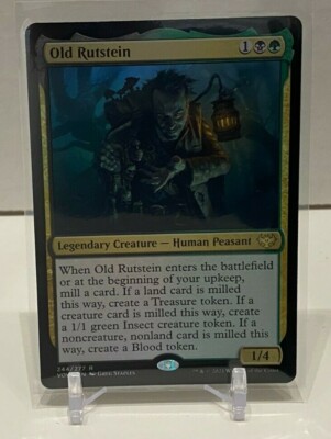 MTG - Innistrad Crimson Vow - Old Rutstein 244 Foil NM/Mint | eBay